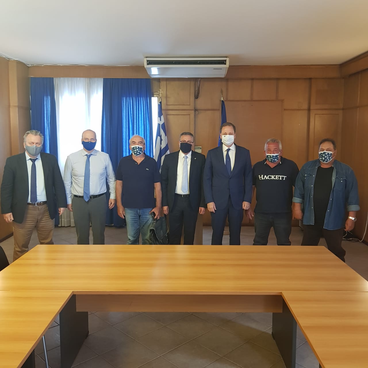 Ο ΔΗΜΑΡΧΟΣ ΠΗΝΕΙΟΥ ΜΕ ΤΟ ΠΡΟΕΔΡΕΙΟ ΤΟΥ ΤΟΕΒ ΓΑΣΤΟΥΝΗΣ ΣΤΟ ΥΠ. ΑΓΡΟΤΙΚΗΣ ...