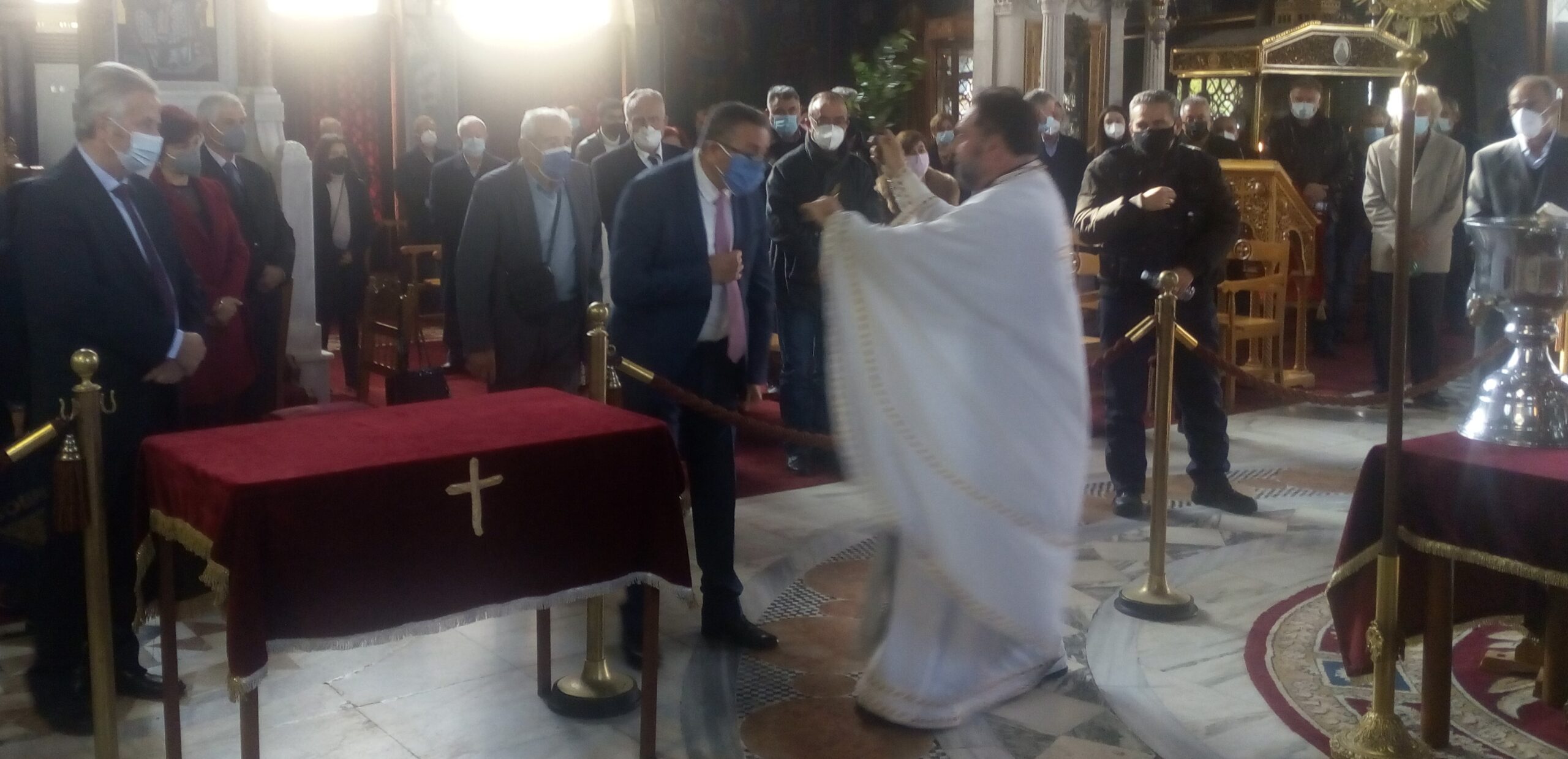 Ο ΔΗΜΑΡΧΟΣ ΠΗΝΕΙΟΥ ΣΤΟ ΒΑΡΘΟΛΟΜΙΟ ΓΙΑ ΤΑ ΑΓΙΑ ΘΕΟΦΑΝΕΙΑ Μαρίνος: «Σοφή ...