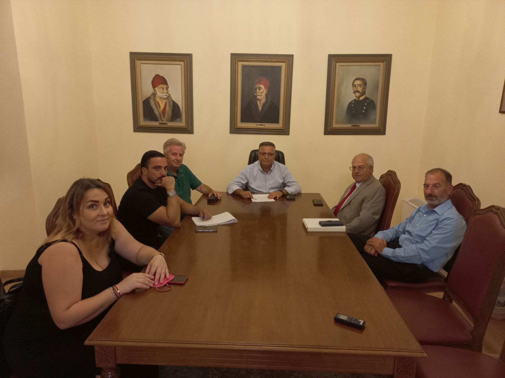 Ο ΠΡΟΕΔΡΟΣ ΤΩΝ ΗΛΕΙΩΝ ΒΟΣΤΩΝΗΣ ΣΤΟΝ ΑΝΔΡΕΑ ΜΑΡΙΝΟ Με στόχο τις κοινές ...