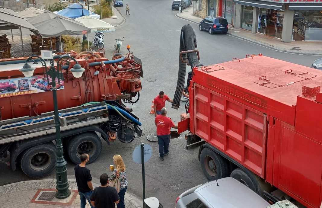 ΔΗΜΟΣ ΠΗΝΕΙΟΥ: ΕΡΓΑ ΑΝΤΙΠΛΗΜΜΥΡΙΚΗΣ ΘΩΡΑΚΙΣΗΣ -Μαρίνος: «Στόχος η ...